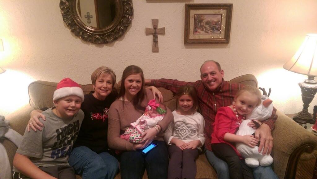 Susan Hatfield Miguez and family