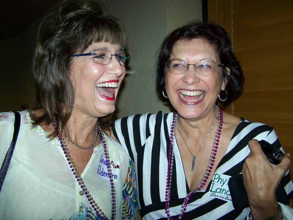Linda Eldemire and Phyllis (Soliz) Landry (70)