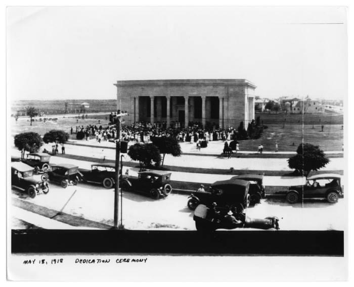 Dedication Ceremony for Gates Memorial Library