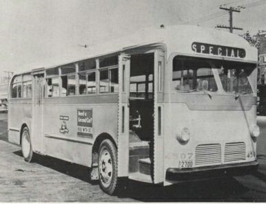 PA city bus lines 1956